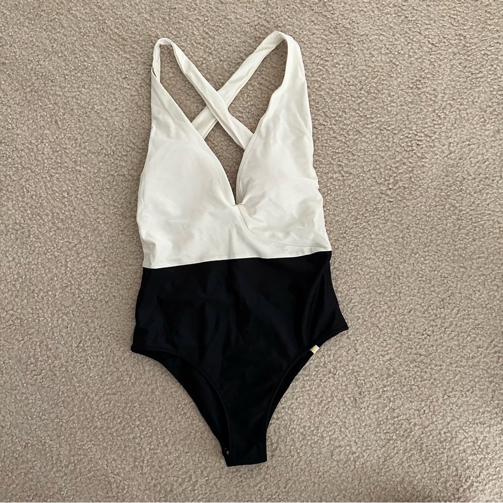 Summersalt The Deep Dive Crossback Swimsuit - Size 4 - Gem